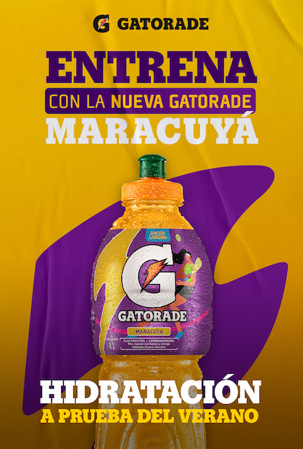 Ya está en Chile la nueva Gatorade Maracuyá – Lady Link